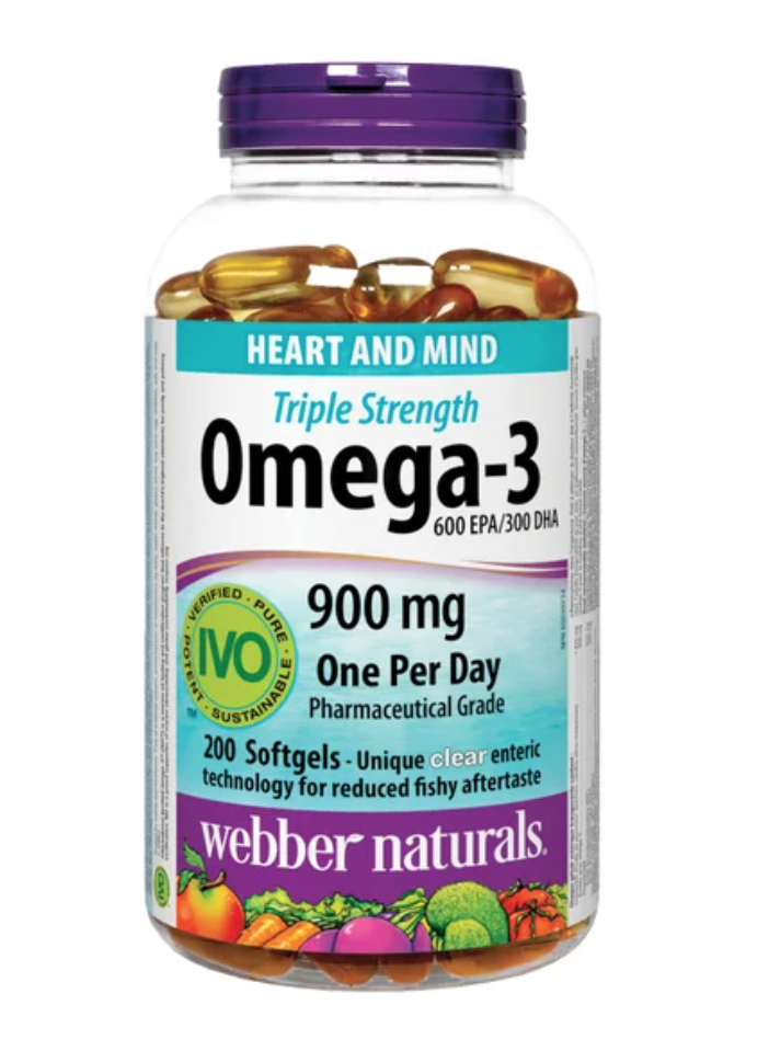 Webber naturals 三重功效Omega-3 – OvO Online Store